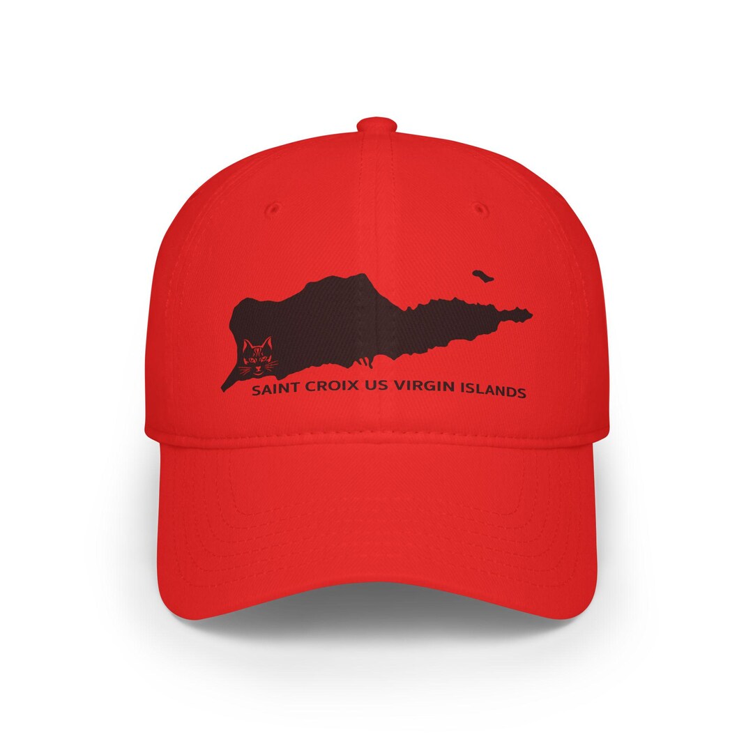 Saint Croix US Virgin Islands Baseball Cap to Support REAL Cruzan Cats ...