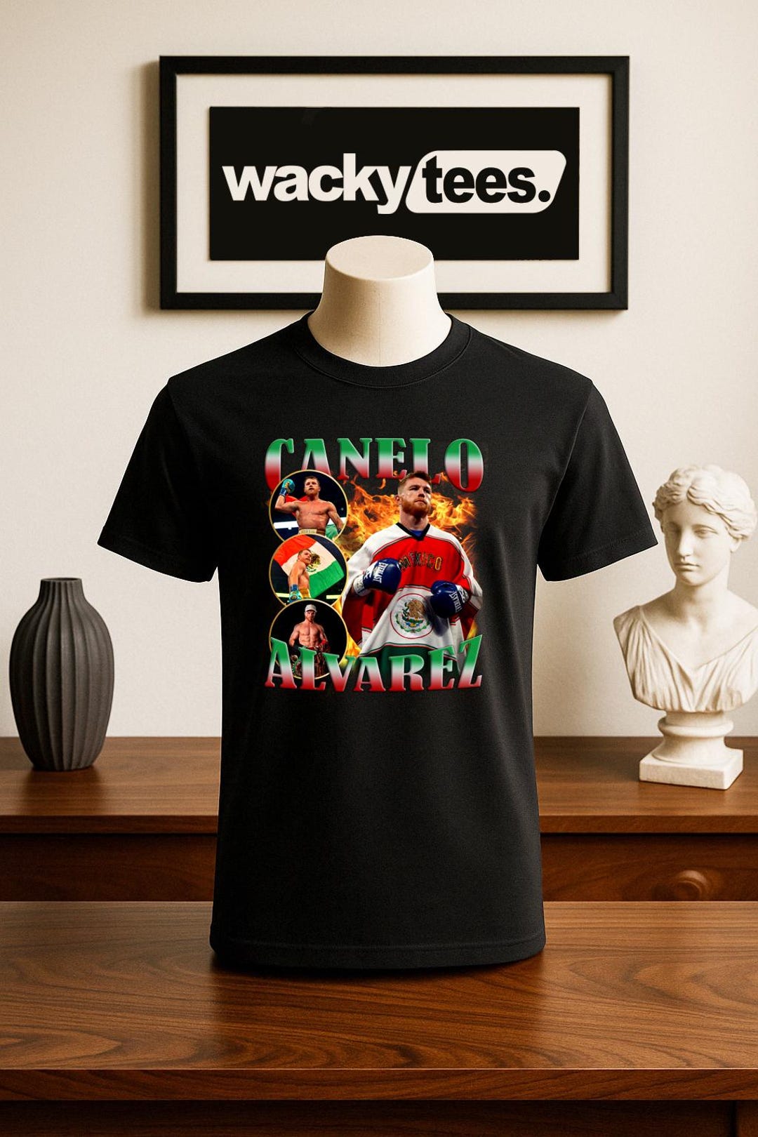 Canelo Alvarez Mexico Lindo Campeon Graphic Tee Shirt - Etsy