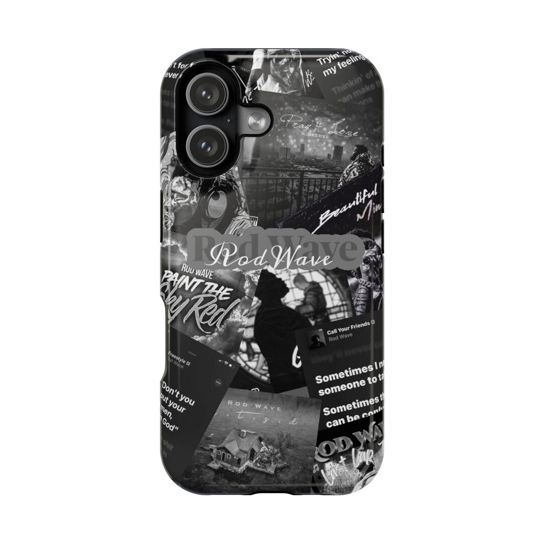 Rodwave Collage Skate Silhouette Phone Case | Impact-resistant Case - Etsy