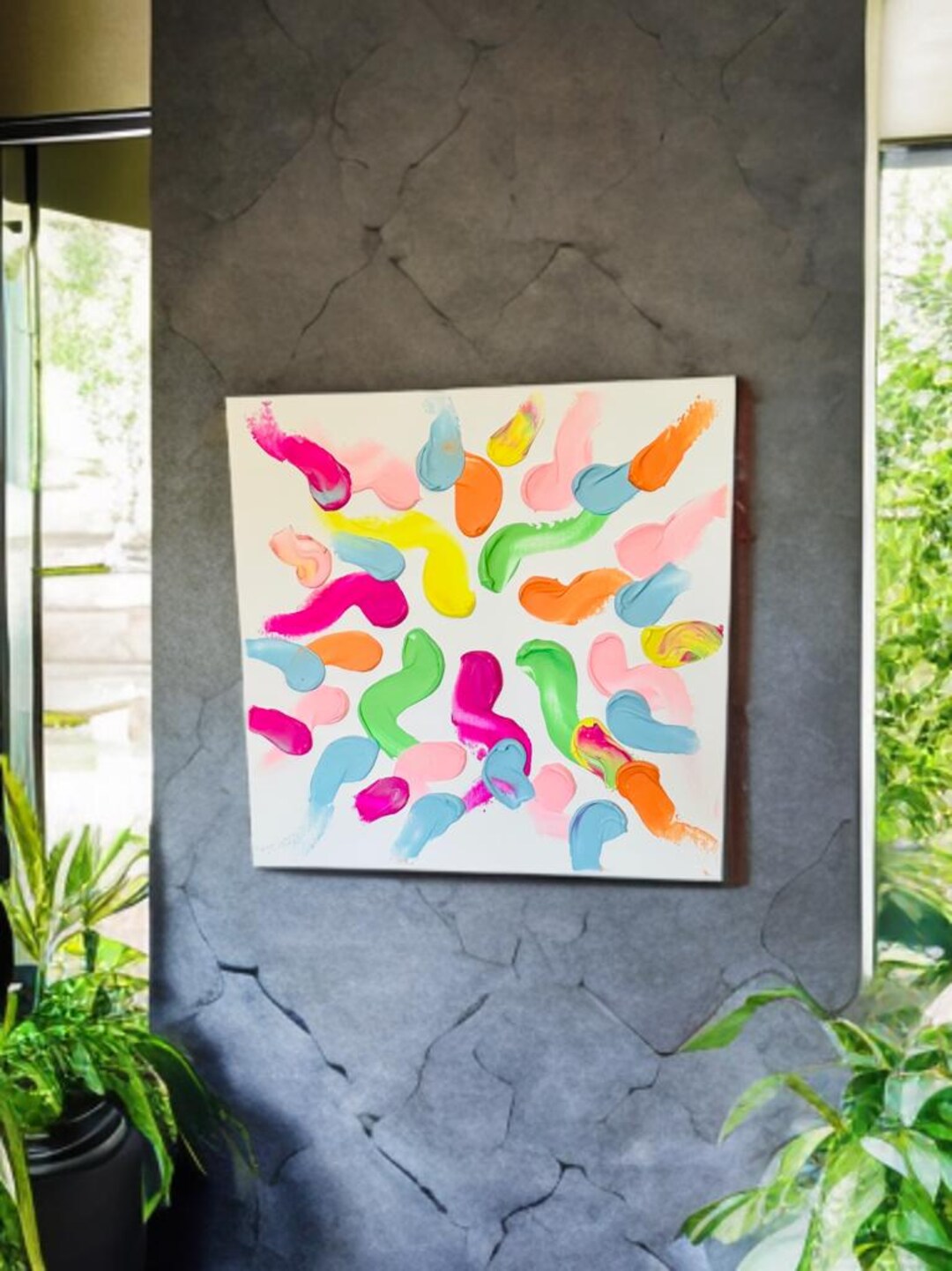Original Abstract Art Painting- Fertility - Etsy