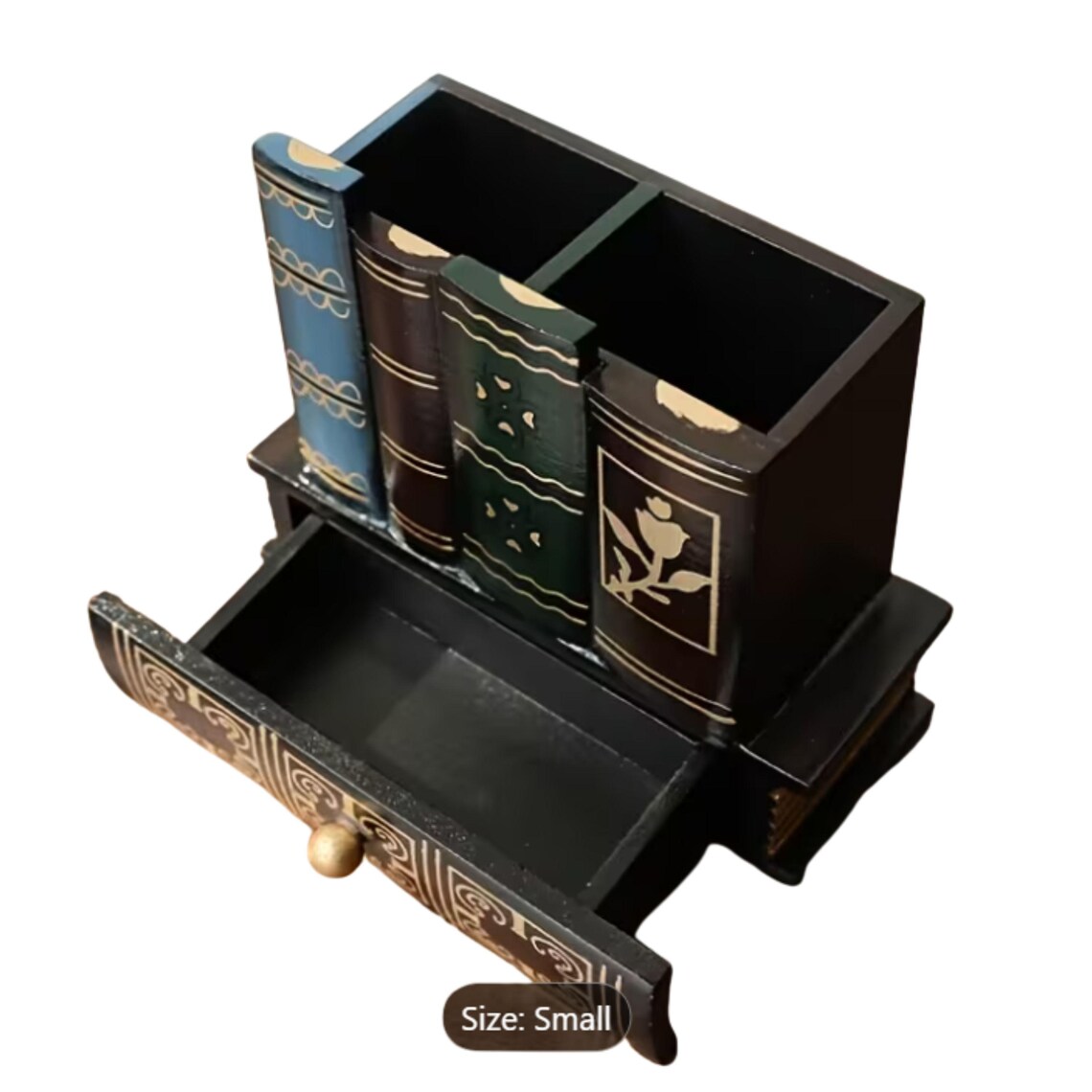 Customize Vintage Style Pen Holder | Decorative Desk Organizer Storage ...