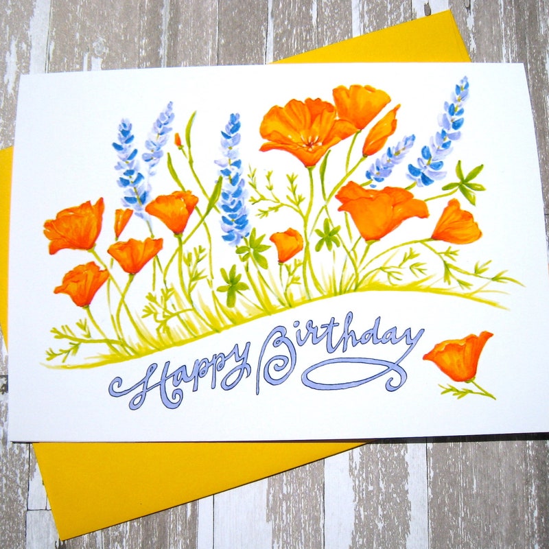 California Greeting Cards - Etsy