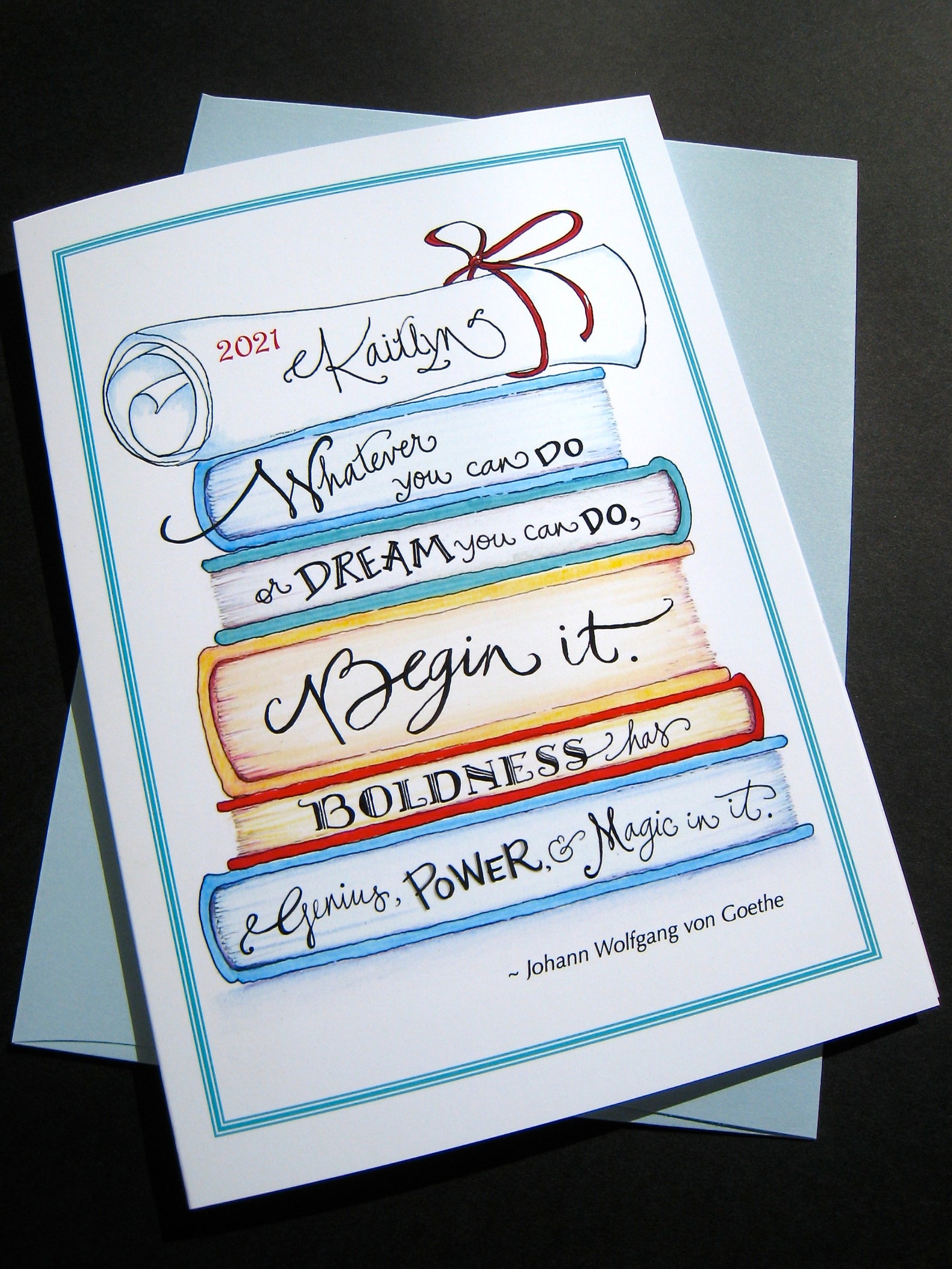 Graduation Card 2026 - Personalized Graduation - Inspirational ...