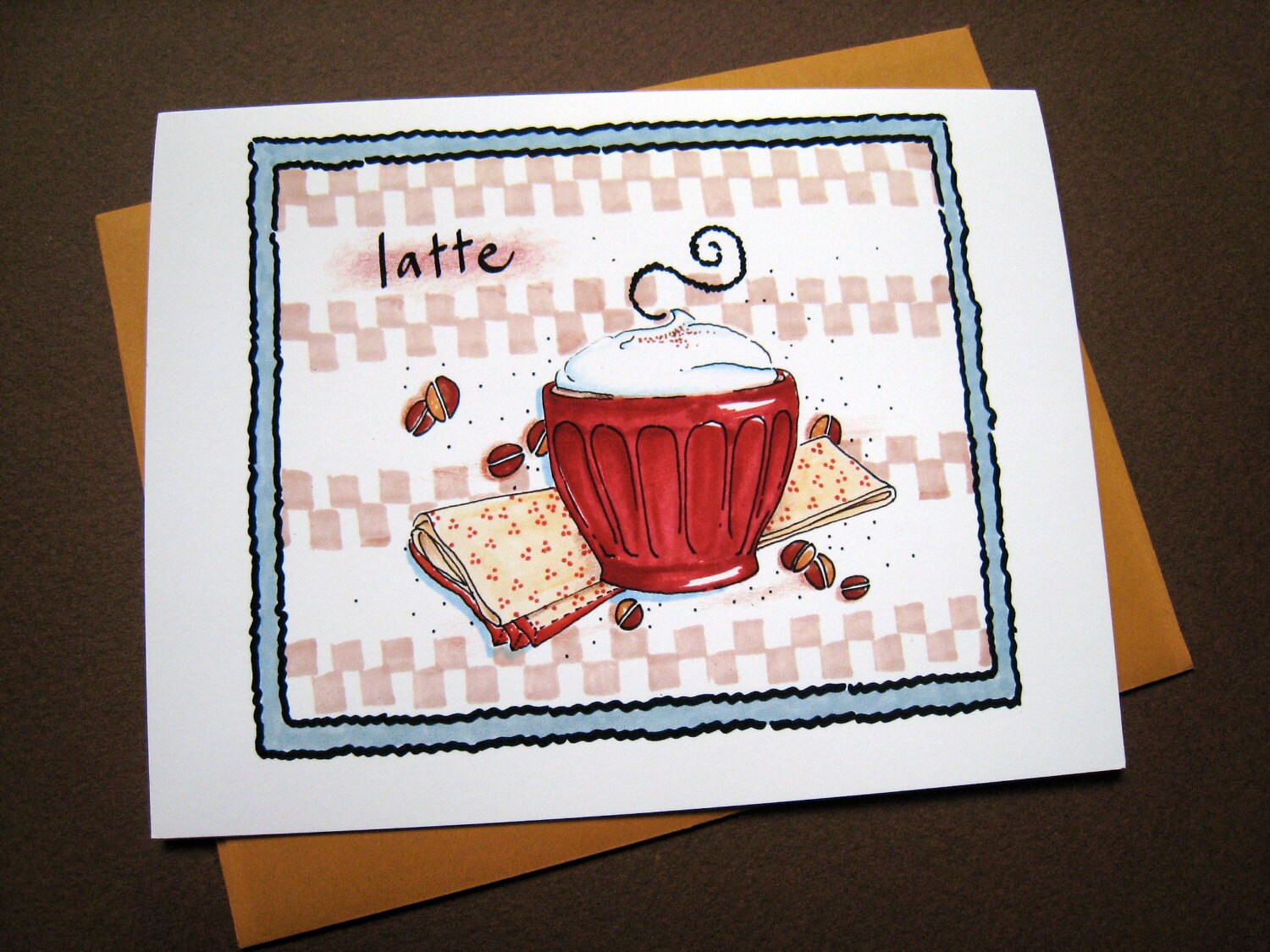 Coffee Note Cards Coffee Gift Boxed Set of Notes Coffee - Etsy