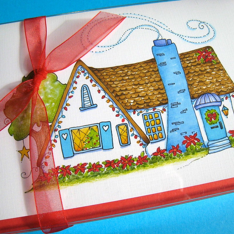 Christmas Cards Boxed - Etsy