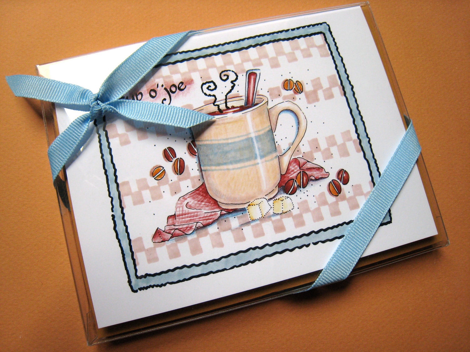 Coffee Note Cards Coffee Gift Boxed Set of Notes Coffee - Etsy