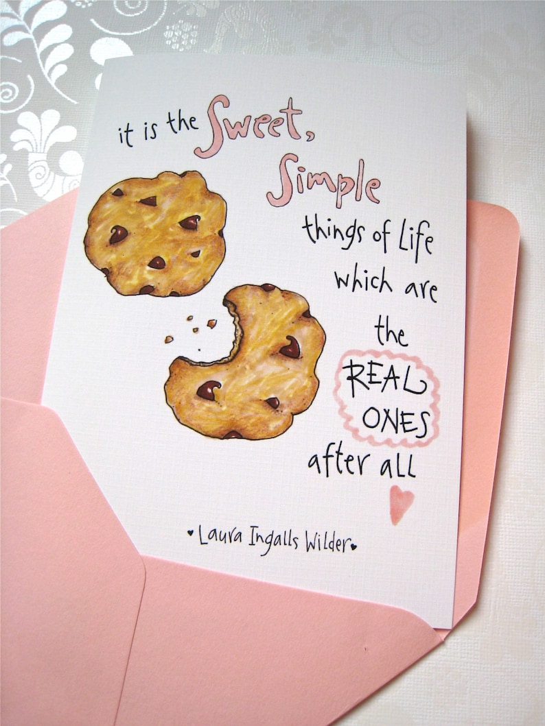 Cookie Birthday Card - Birthday for Her - Friend Birthday - Cookie Gift ...