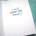 Funny Thank You Card Thanks, OMG Thank You - Etsy