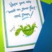 Funny Turtle Get Well Card - Feel Better Card - Recovery Card - Funny ...