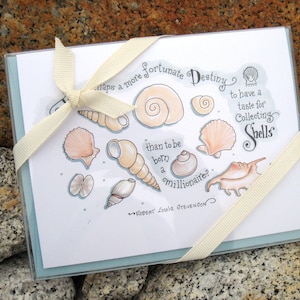 Seashore Note Cards - Beach Cards - Gift Stationery - Boxed Note Card ...