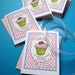 Cupcake Notes - Cupcake Art Note Cards - Baking Gift - Gifts Under 20 ...