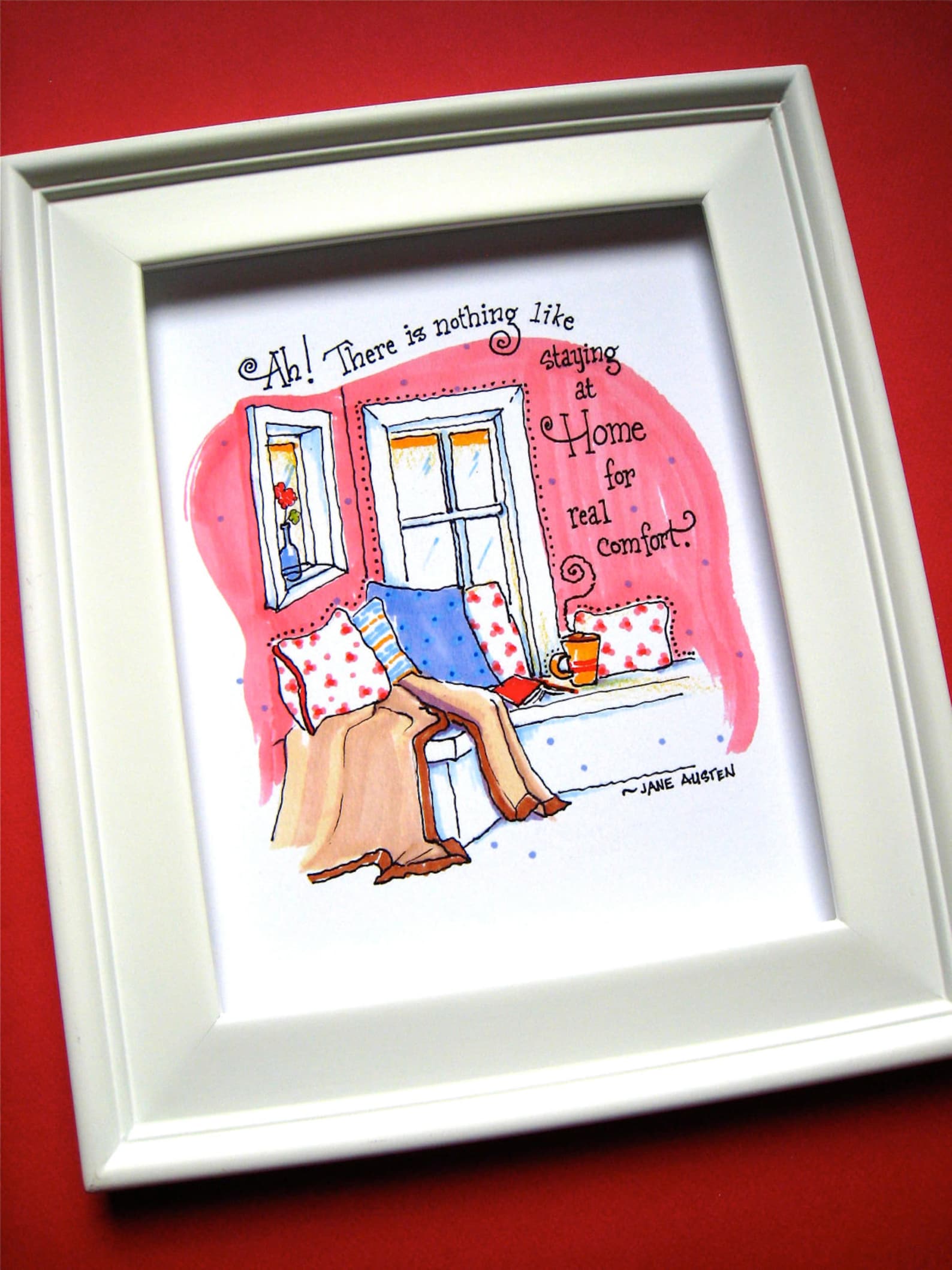 Home Quote Art Staying at Home Print Quarantine Gift - Etsy