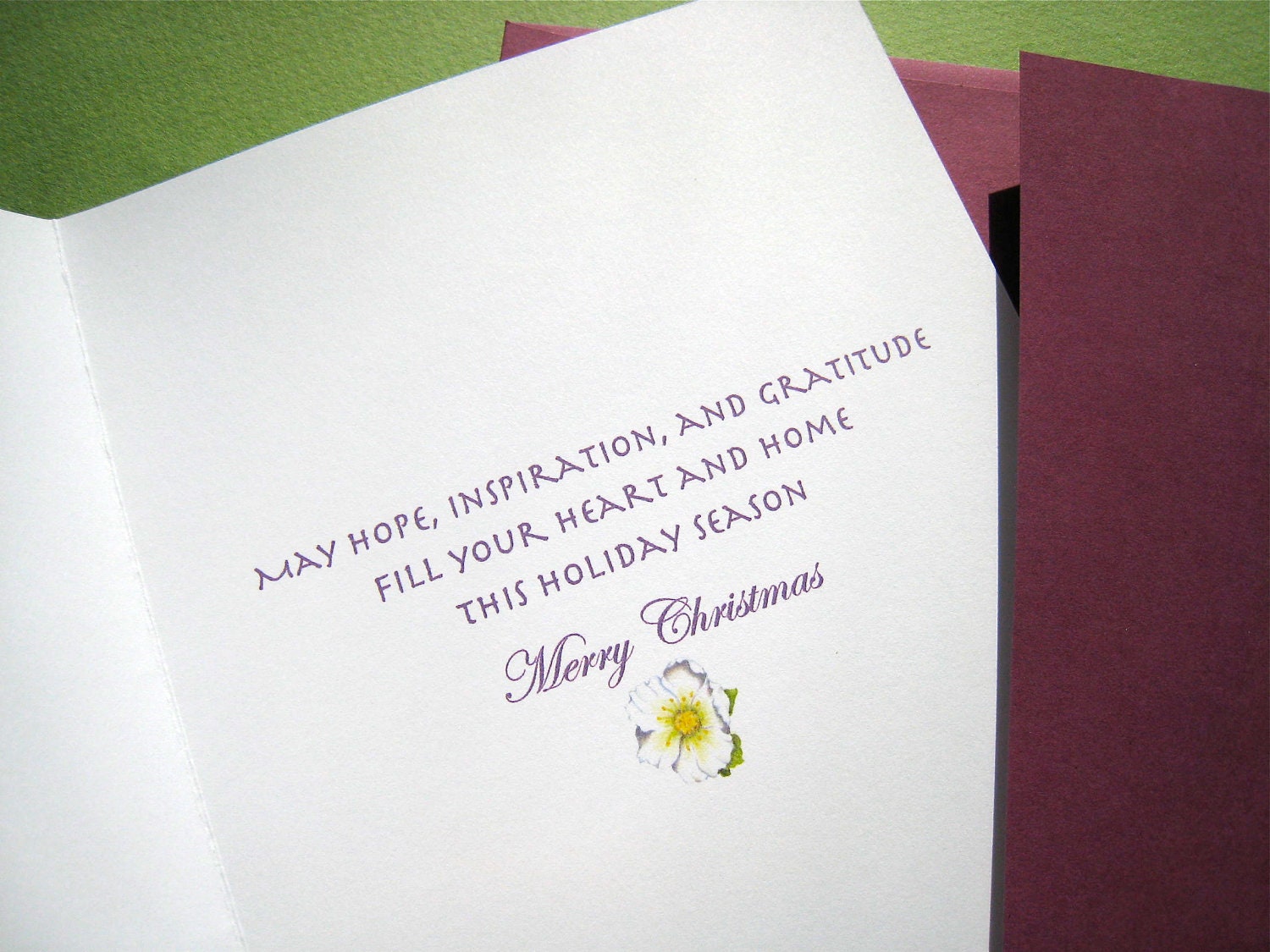 Christmas Rose Christmas Cards, Boxed Set of 10 Cards, Christmas ...