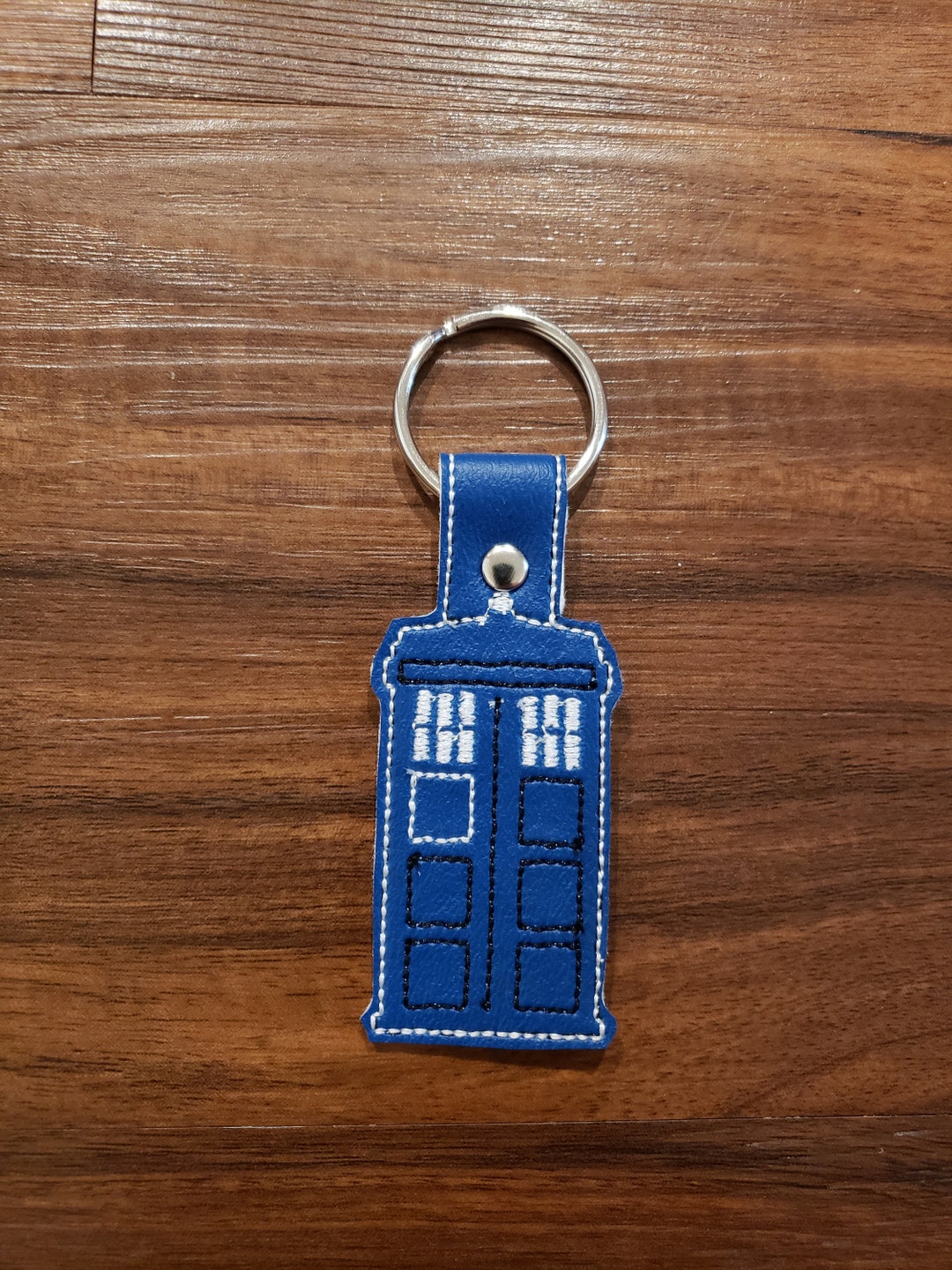 Tardis Keychain - Key Fob - Whovian - Doctor Who - Key Chain - Etsy