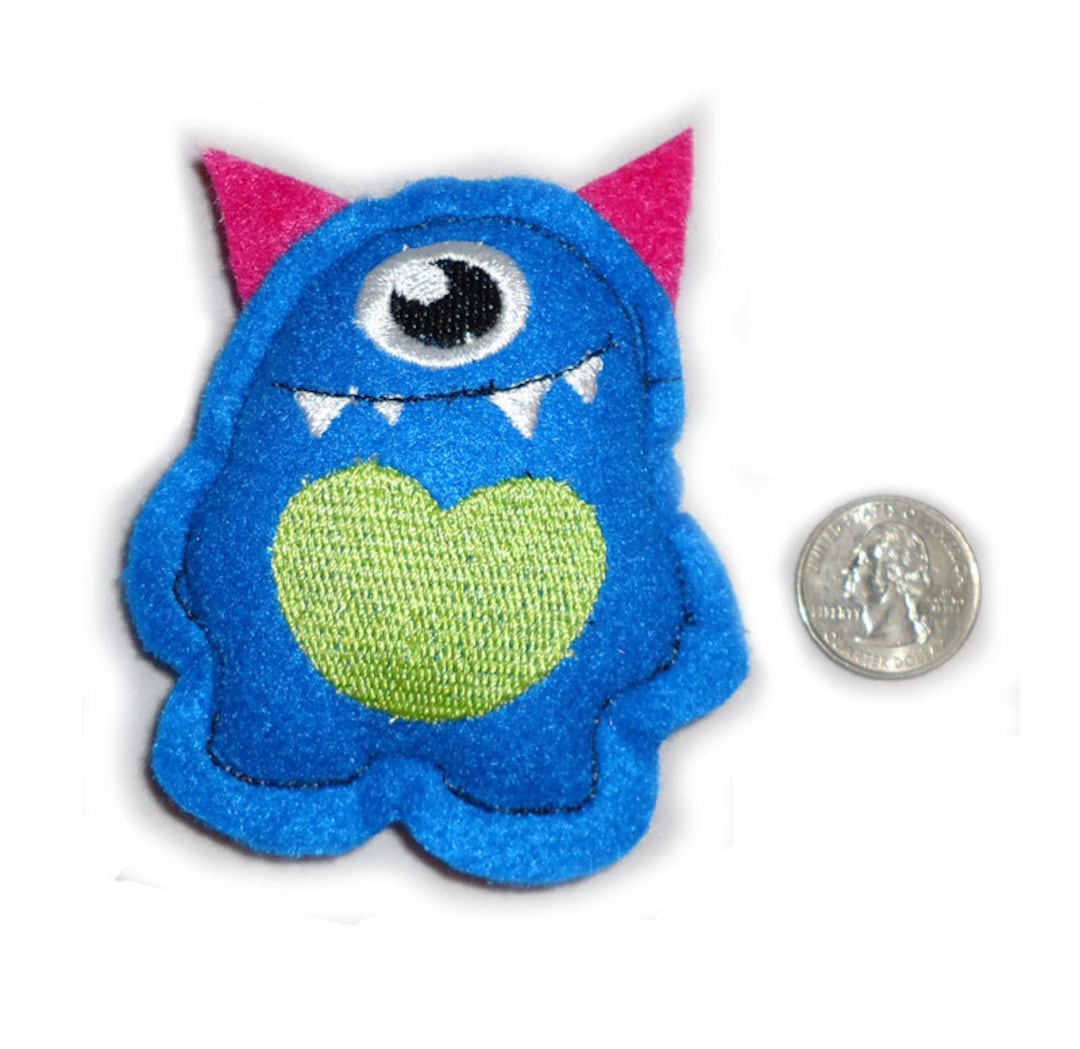 Blue the One Eyed Monster - Etsy
