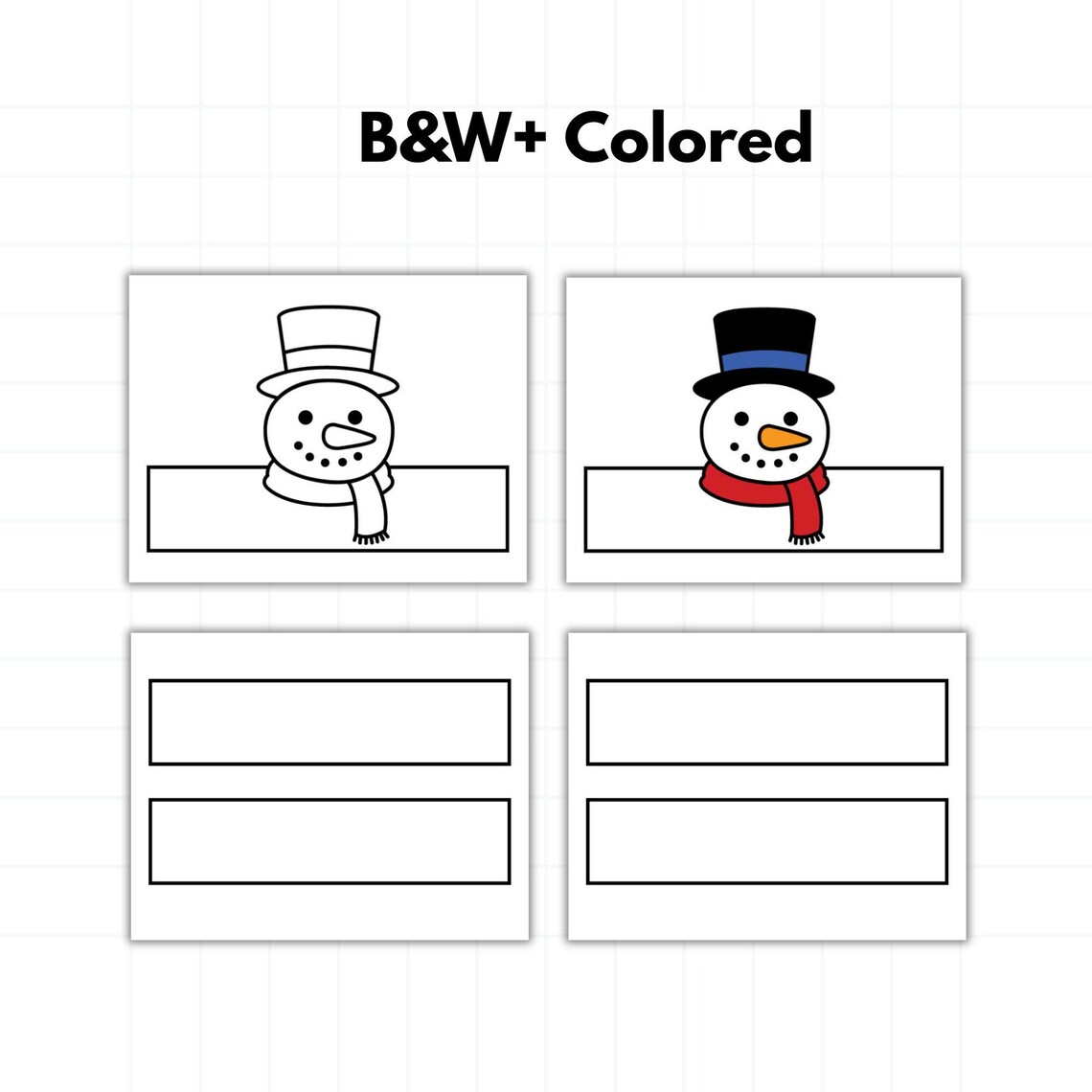 Snowman Headband Printable | Winter Craft for Kids | Christmas Crown ...