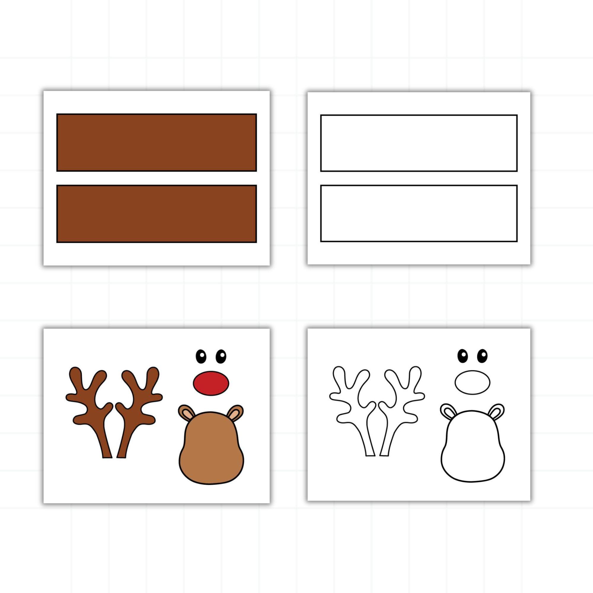 Reindeer Headband Craft Printable | Christmas Crown for Kids | US ...