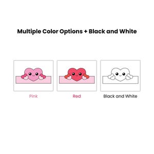 Heart Crown Craft for Kids | Valentine Headband Printable | Color ...