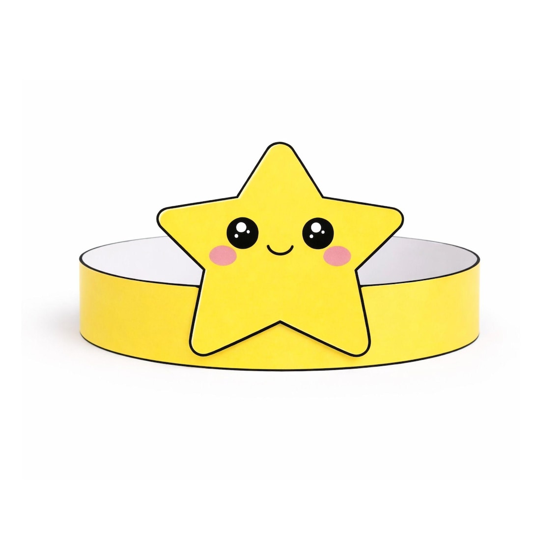 Star Crown Craft Printable | Paper Crown Activity for Preschool ...