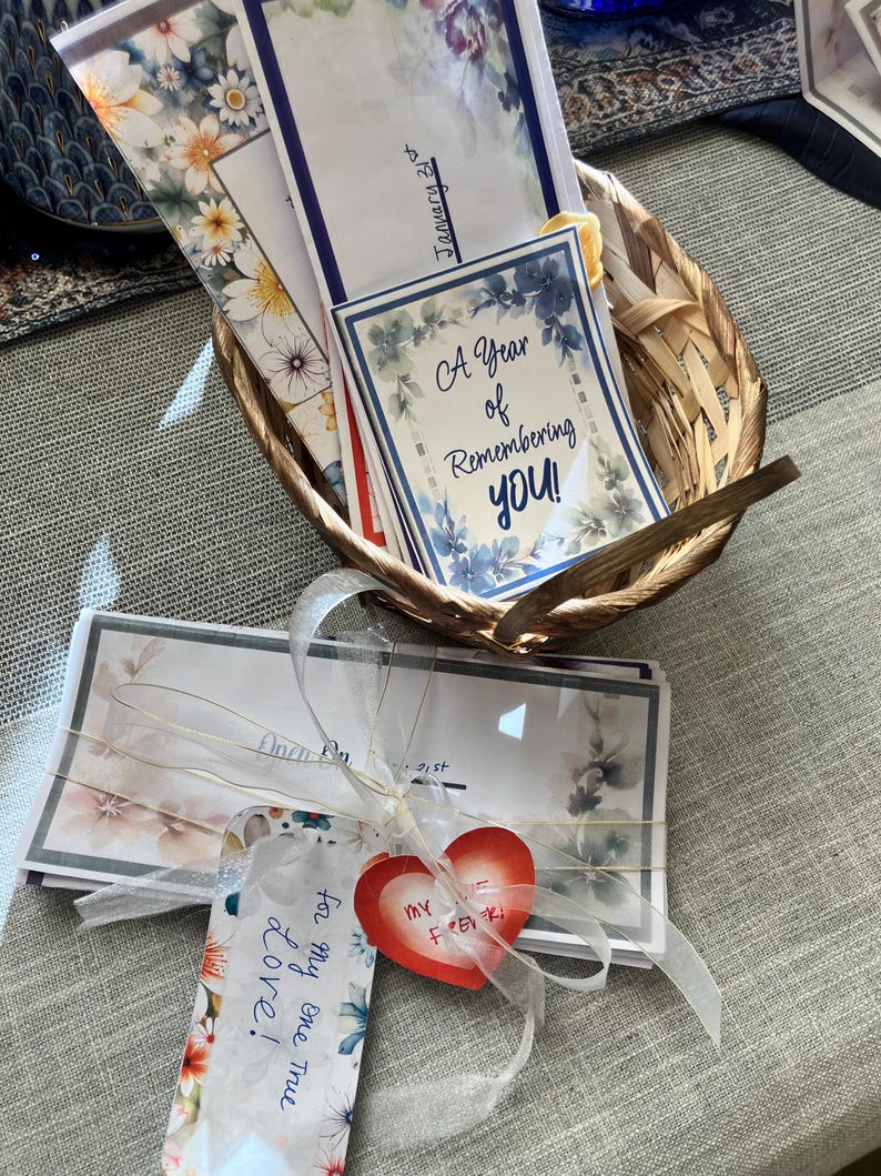 Letter Keepsake Kit – Printable Handwritten Prompts, Thoughtful Gift ...