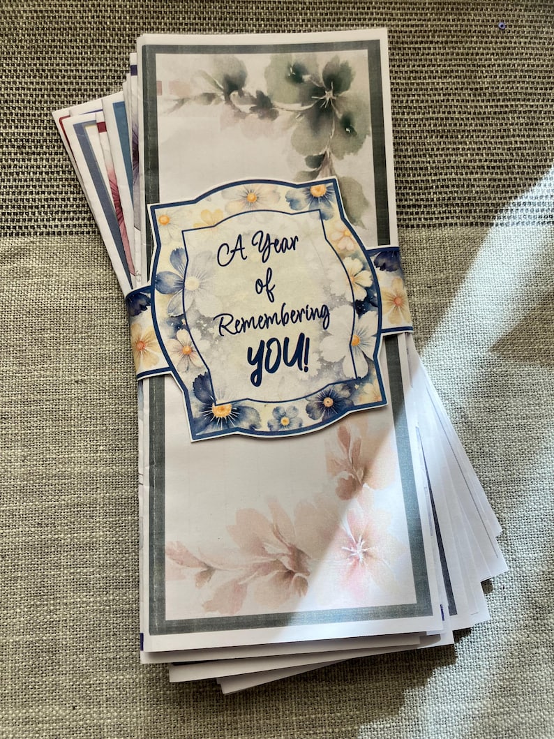 Letter Keepsake Kit – Printable Handwritten Prompts, Thoughtful Gift ...