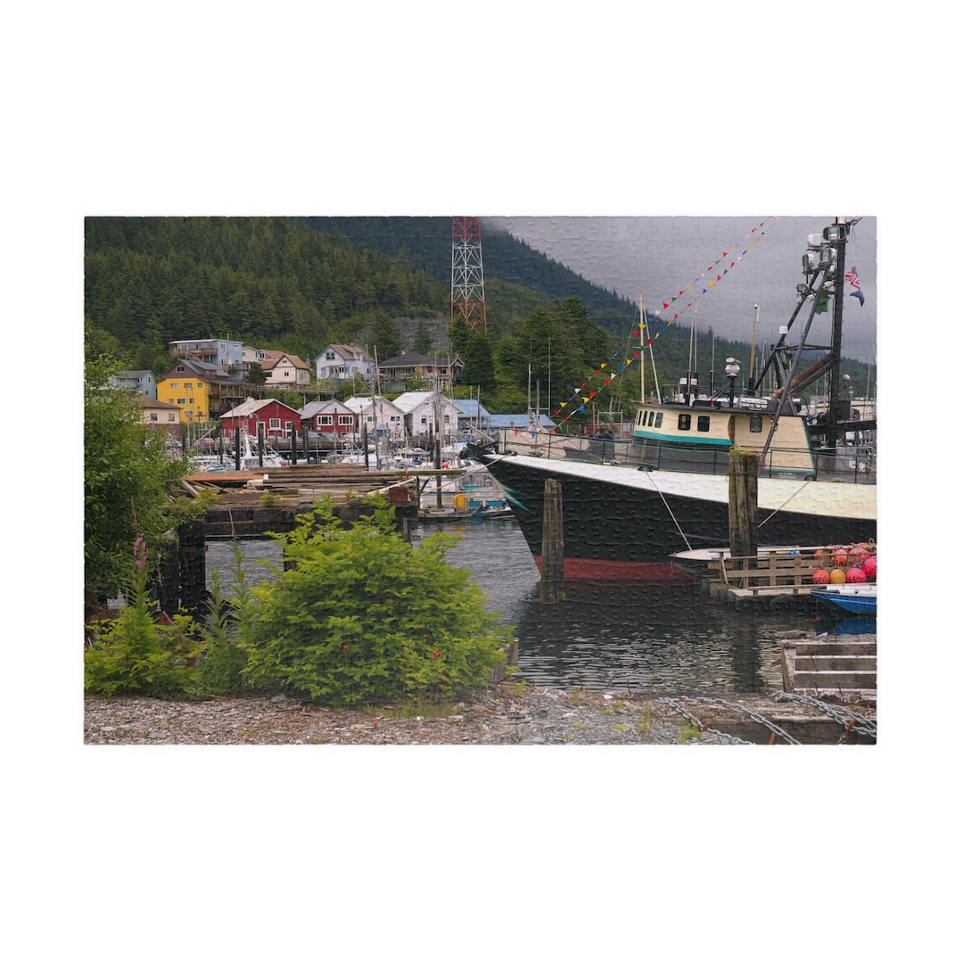 Boats in Ketchikan Harbor Puzzle 1014-piece - Etsy