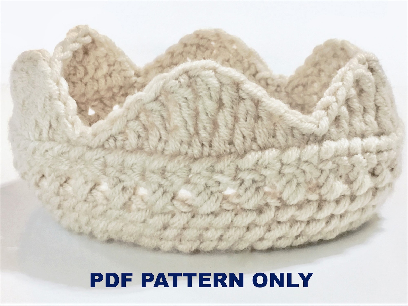 Crochet Crown Pattern Instant Download PDF Pattern - Etsy