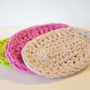 Crochet - Crocheted Baby Teething Biscuits - 100% Soft Cotton - Set of ...