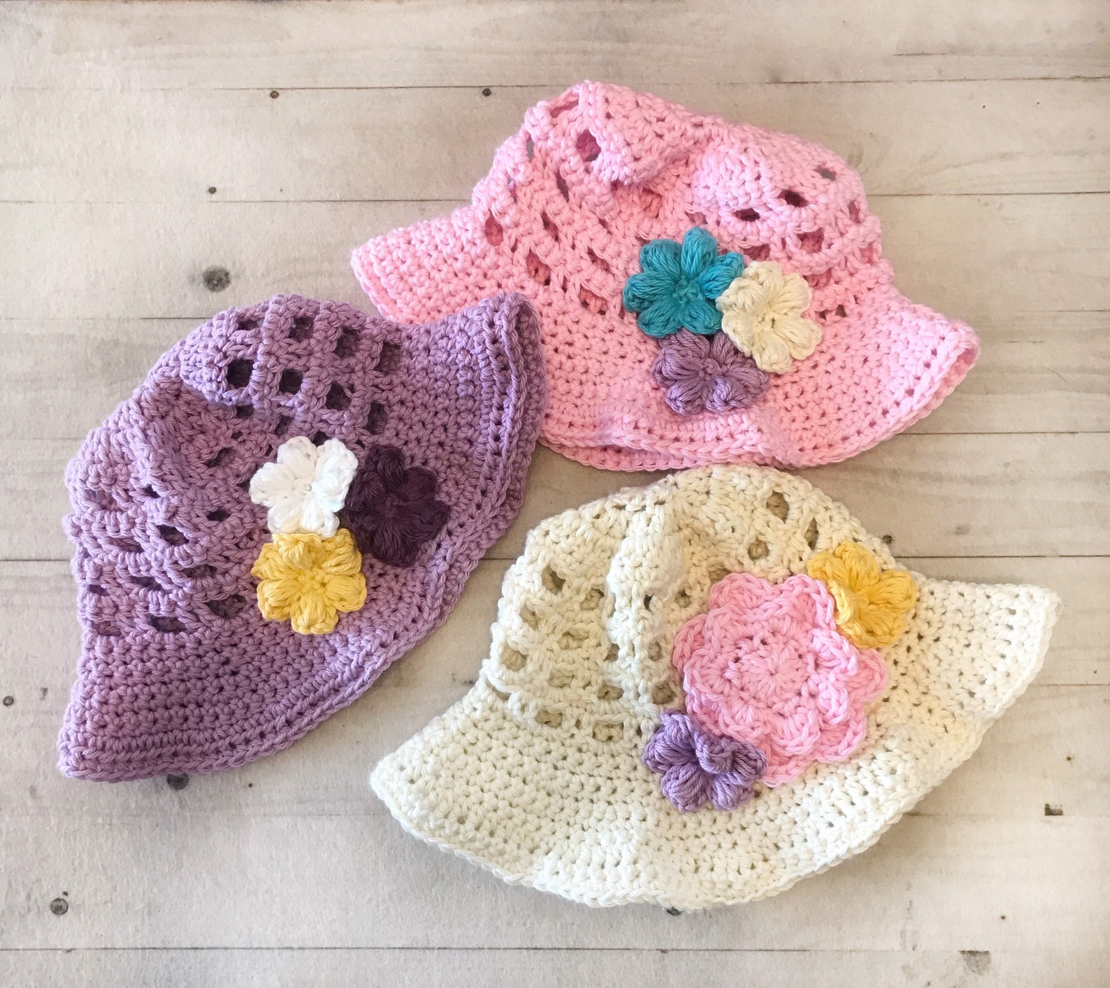 Crochet Summer Spring Sunhat Baby Baby Crochet Spring Hat | Etsy