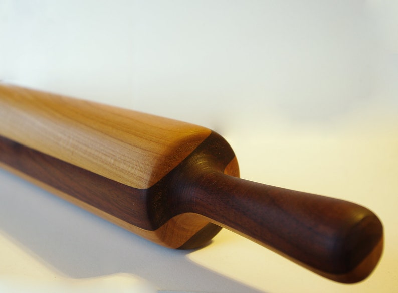 Handcrafted Maple and Walnut Rolling Pin: Heirloom Quality - Etsy