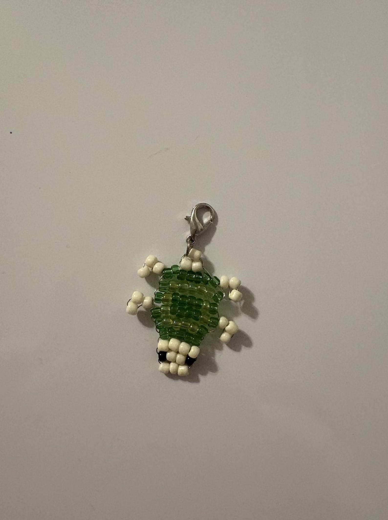 Handmade Beaded Keychain Charm - Etsy