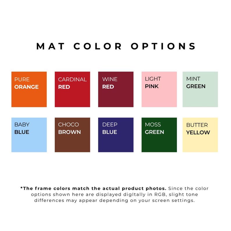 Custom Monochrome Polaroid Photo Frame (9x13"): Colorful Instax Frame ...
