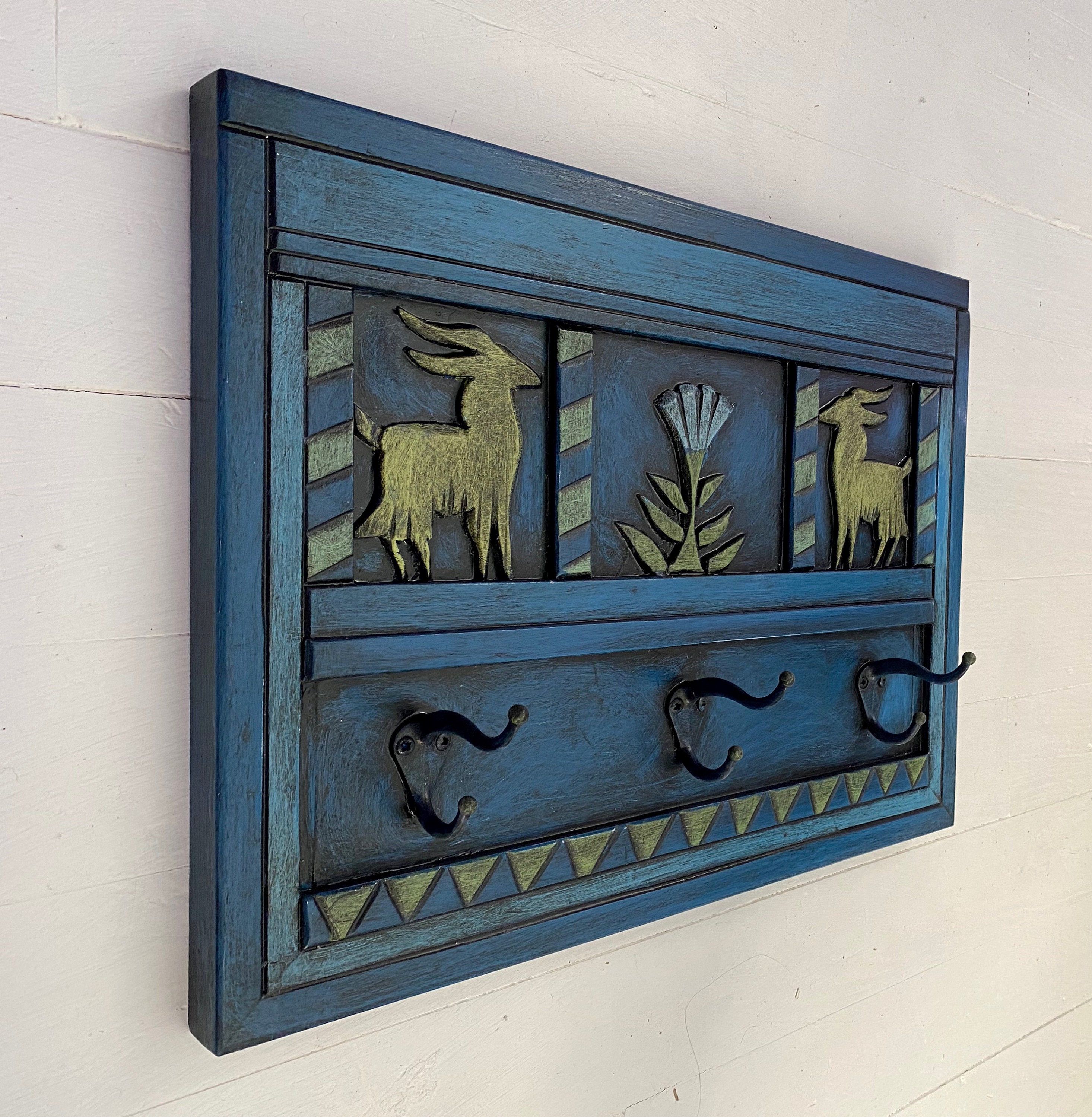 2 Goats Coat Rack - Etsy