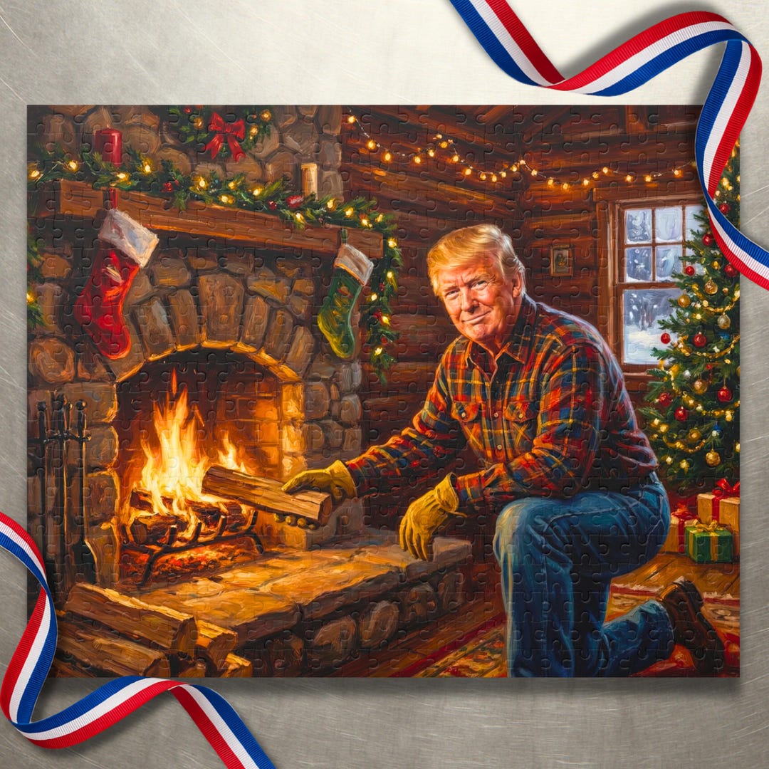 Donald Trump Jigsaw Puzzle | Cozy Cabin - Etsy