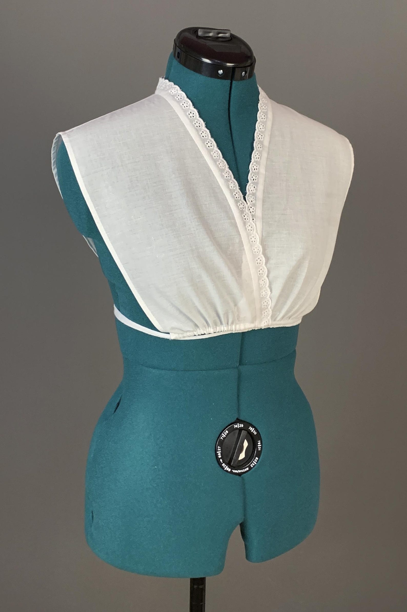 Chemisette With Lace Regency Era - Etsy