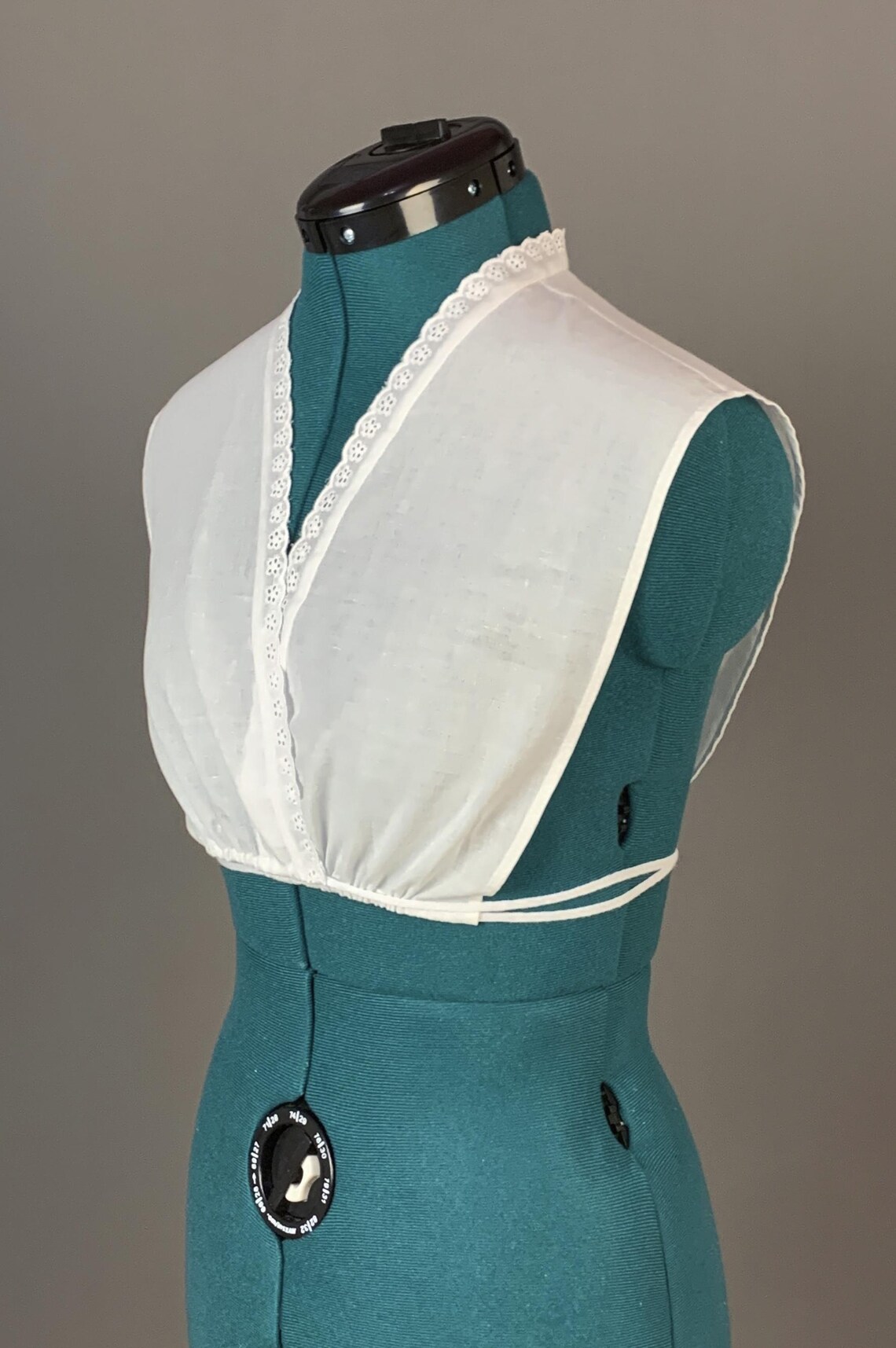 Chemisette With Lace Regency Era - Etsy