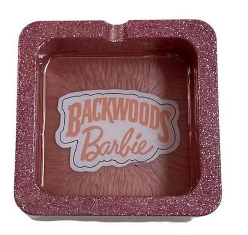 Backwoods Barbie Resin Tray & Ashtray | Custom Colors, Glitter ...