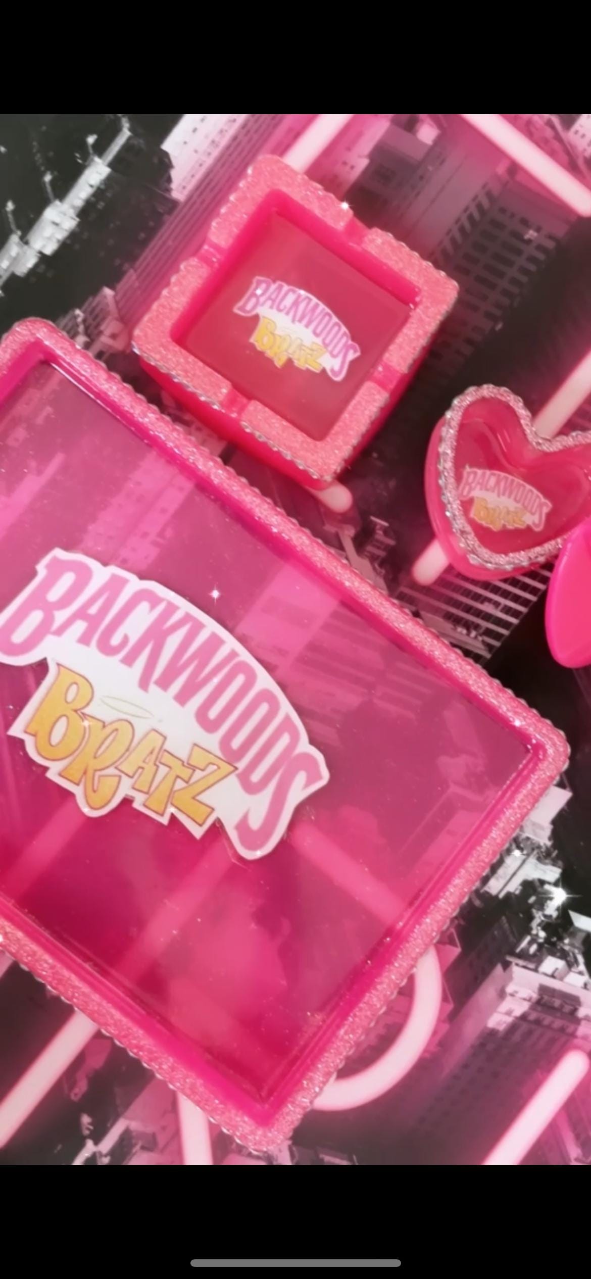 Backwoods Barbie Resin Tray & Ashtray | Custom Colors, Glitter ...