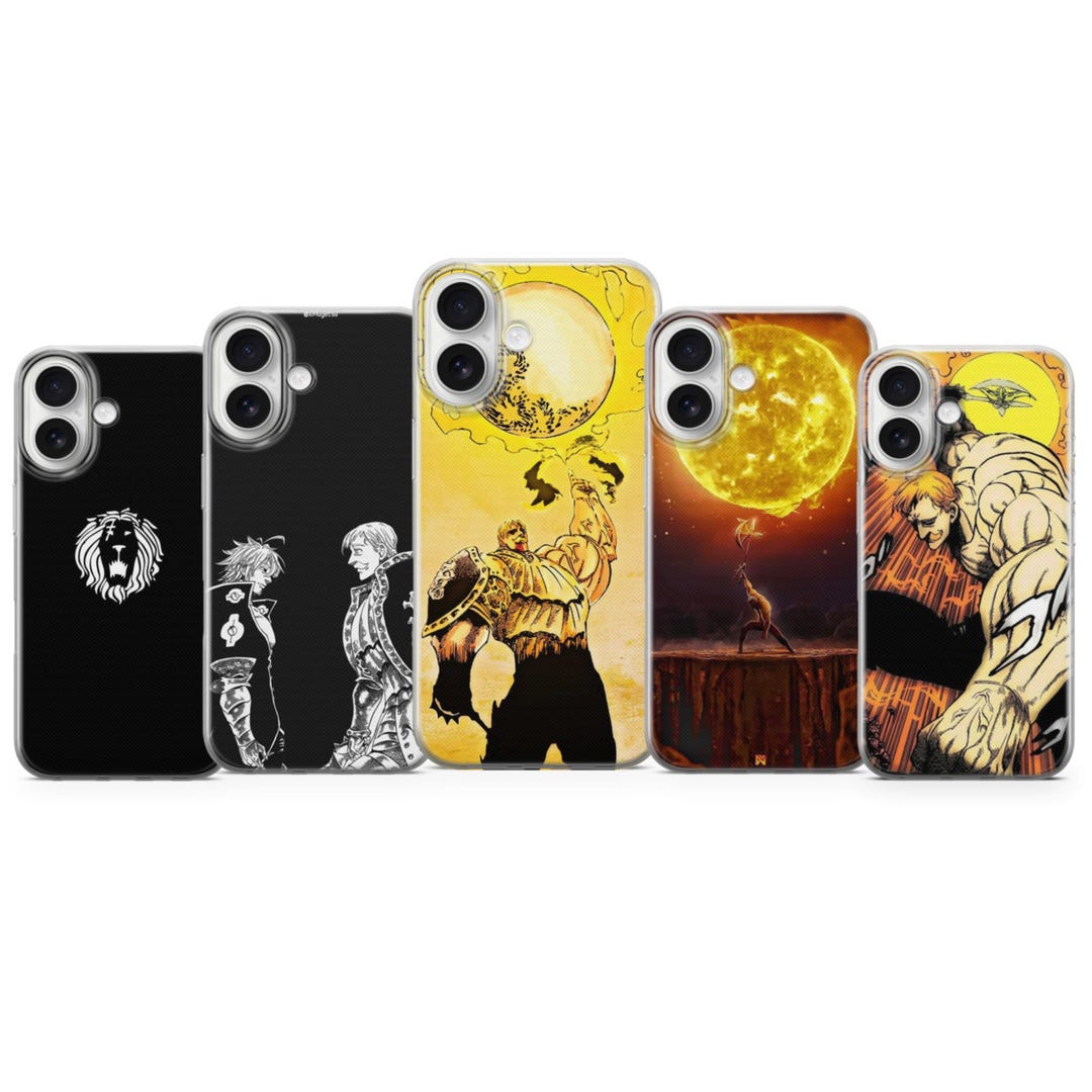 The Seven Deadly Sins Phone Case Escanor Cover for iPhone 17 Pro, 16 ...