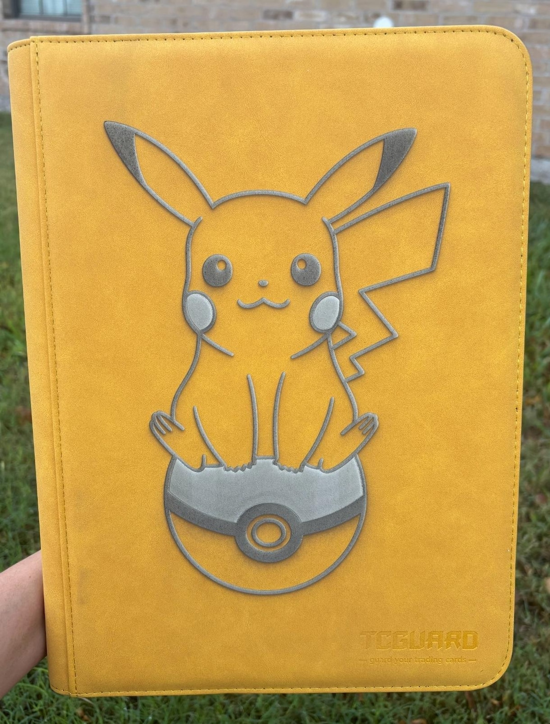 Custom Pokemon Laser Engraved 9 Pocket Pikachu Binder - Etsy