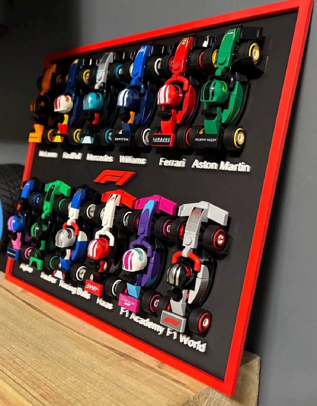 Lego Minifigure F1 Frame - Etsy
