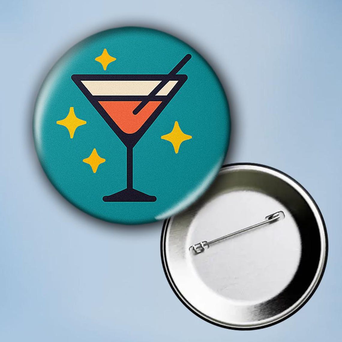 Event Planner Button Badge Set — 4 PCS - Etsy