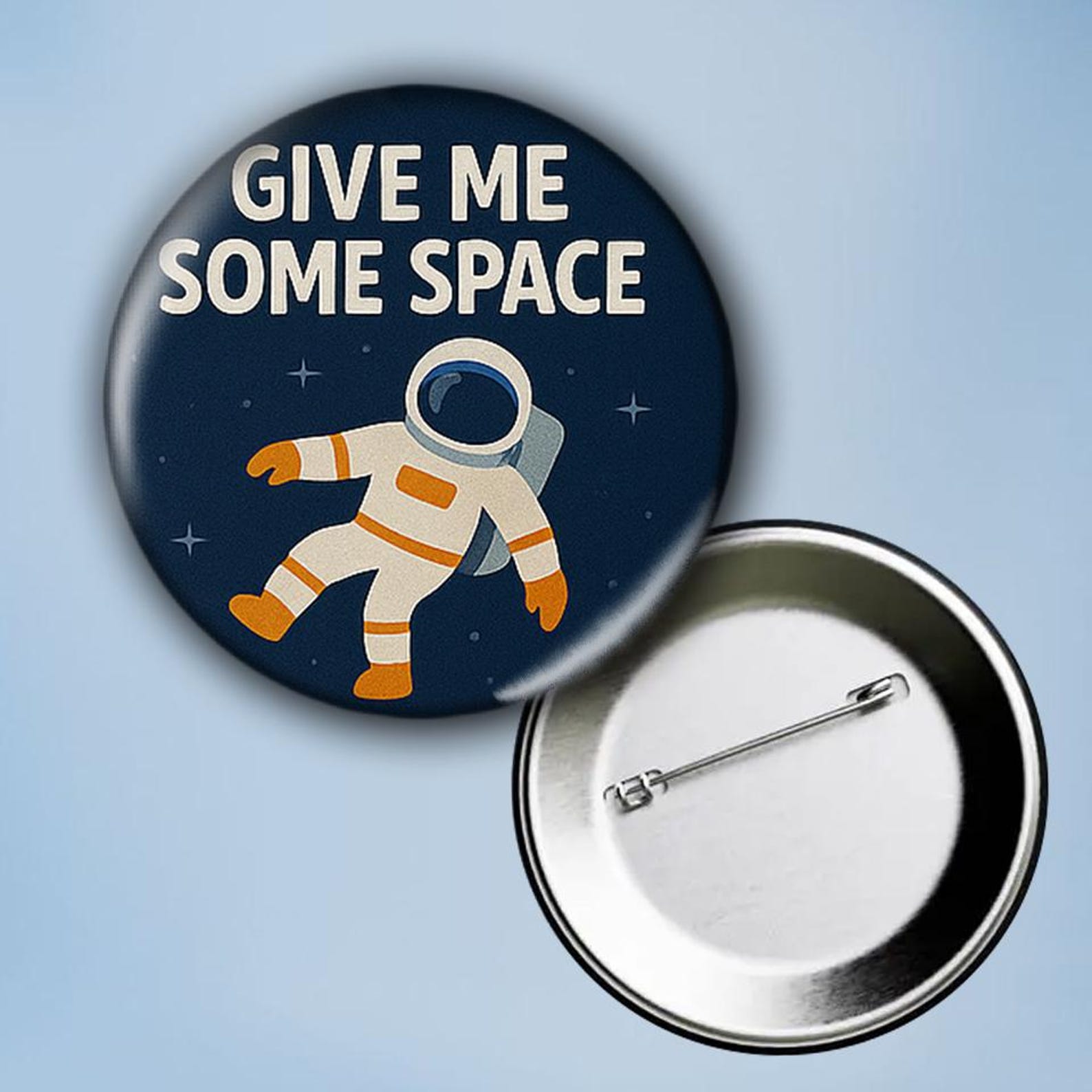 Astronaut Pin Set: Space Themed Badges (4 Pcs) - Etsy