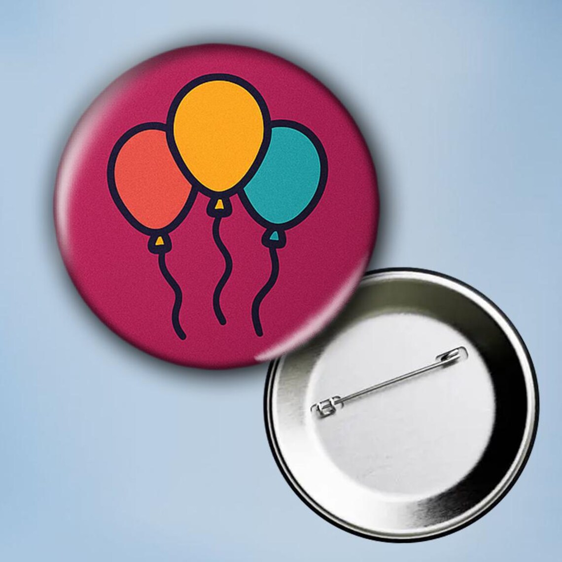 Event Planner Button Badge Set — 4 PCS - Etsy