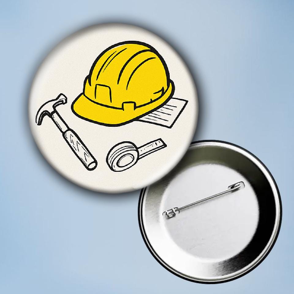 Engineer Pin Badge Set – 4 Pcs - Etsy