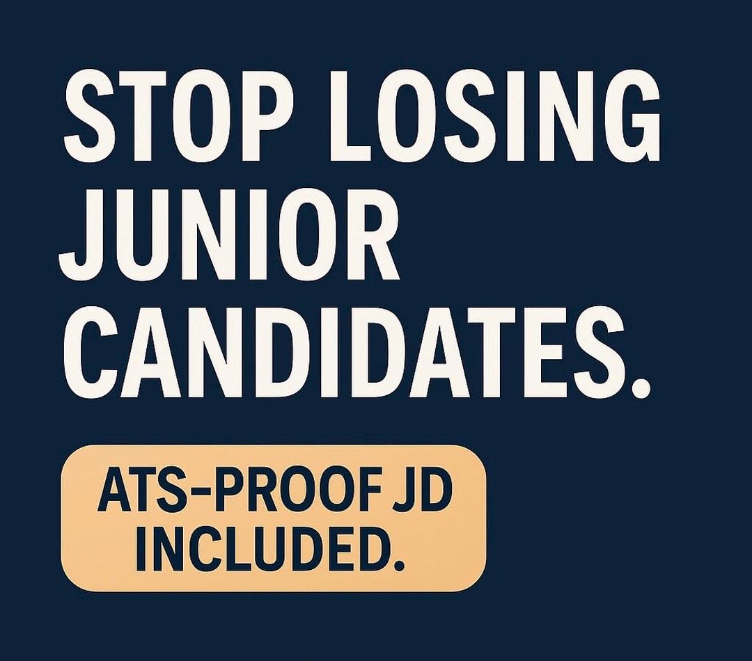 Junior Full-stack Developer Job Description | Ats-optimized | Entry ...