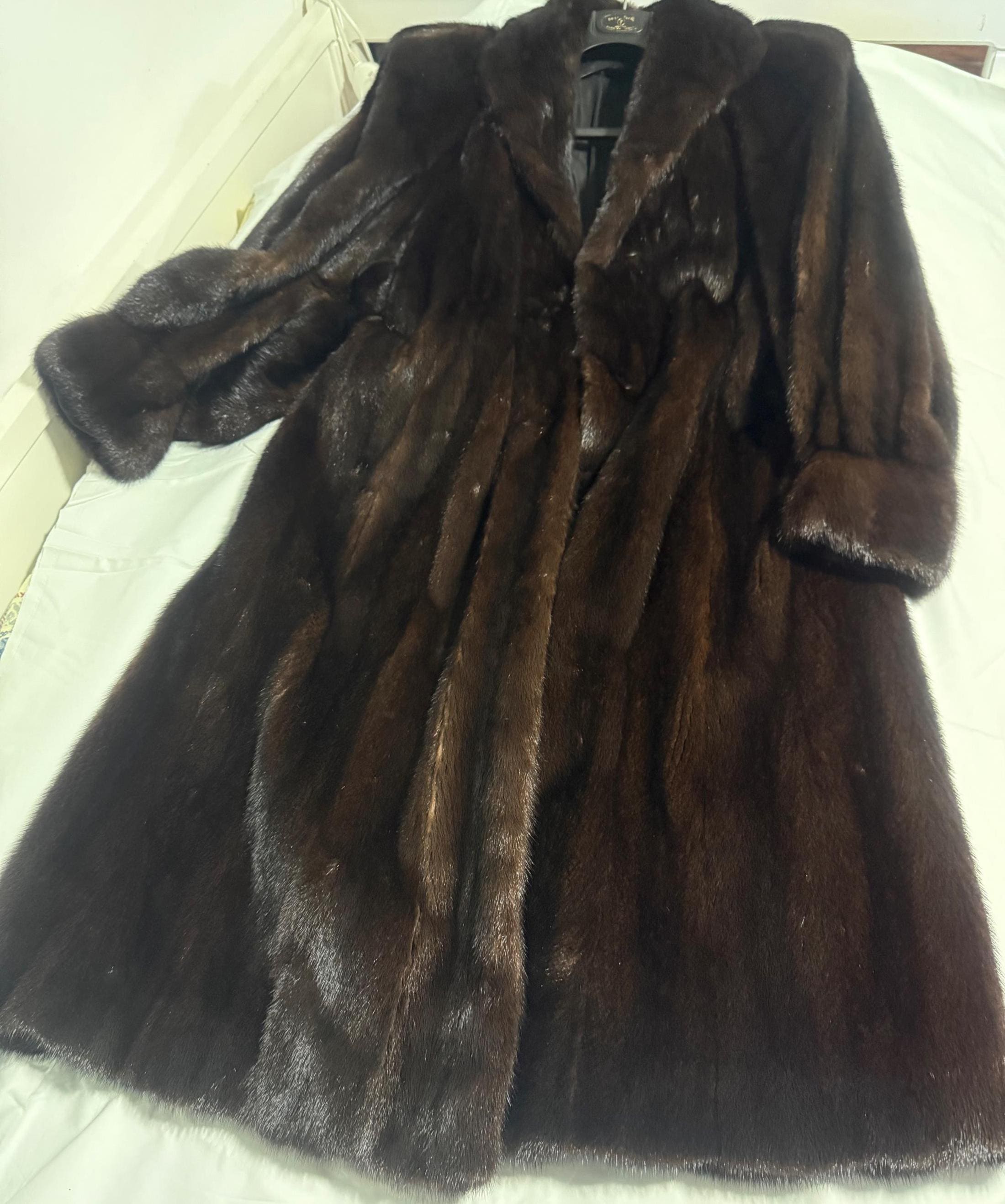 MINK FUR COAT. Luxurious, Finest Quaity Mink, Bespoke Tailor-made ...