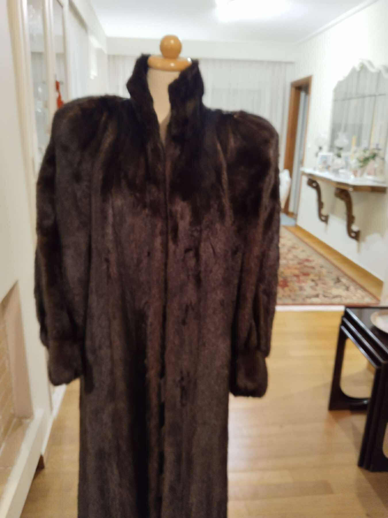 MINK FUR COAT. Luxurious, Finest Quaity Mink, Bespoke Tailor-made ...