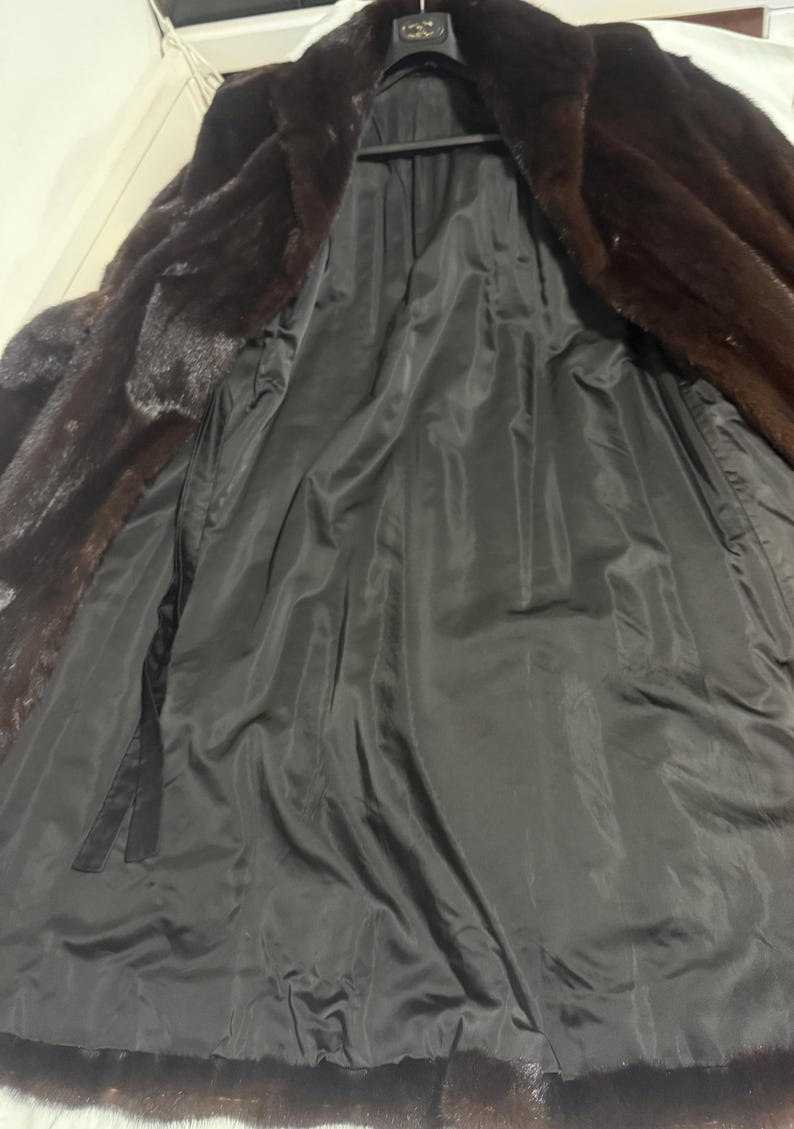 MINK FUR COAT. Luxurious, Finest Quaity Mink, Bespoke Tailor-made ...