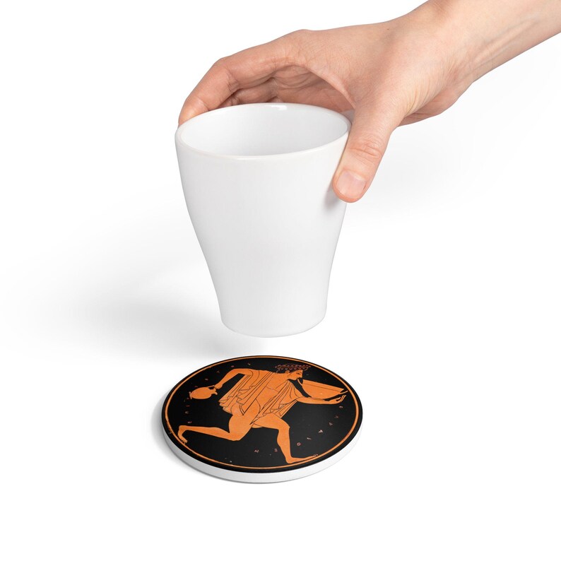 Ancient Greek Coaster (kylix Design #1) - Etsy